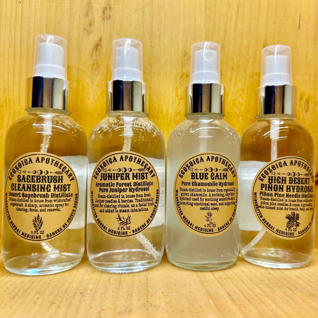 Small-Batch Herbal Hydrosols | Chamomile, Pine, Juniper & Fir